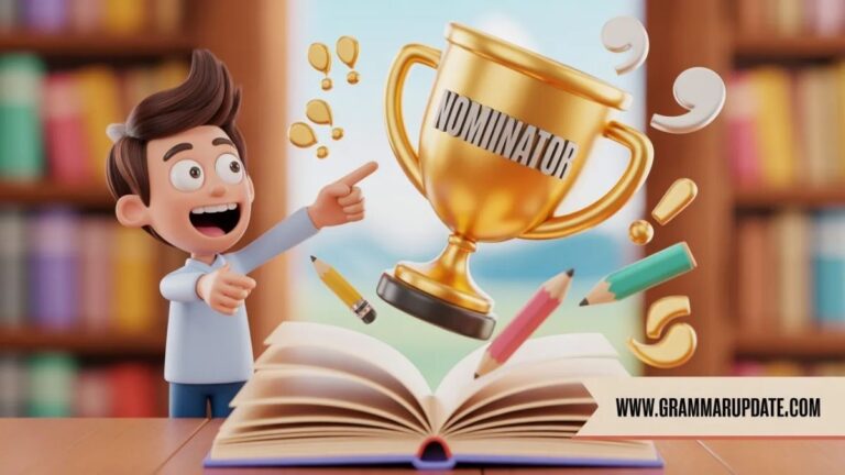 Nominator vs Nominee Differences and Definition - Grammar Update