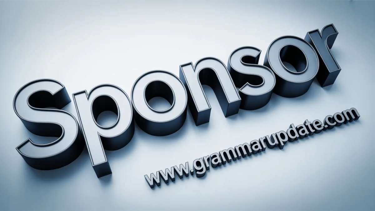 Sponser vs Sponsor Difference and Usage - Grammar Update